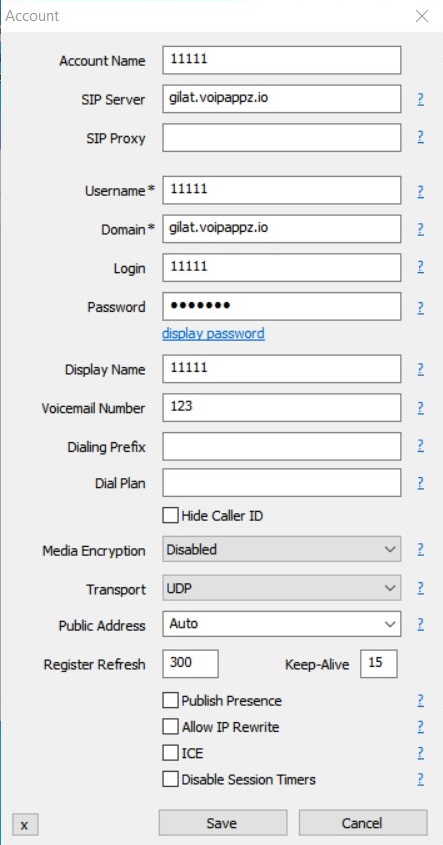 Setup microSIP phone - Flow – voipappz